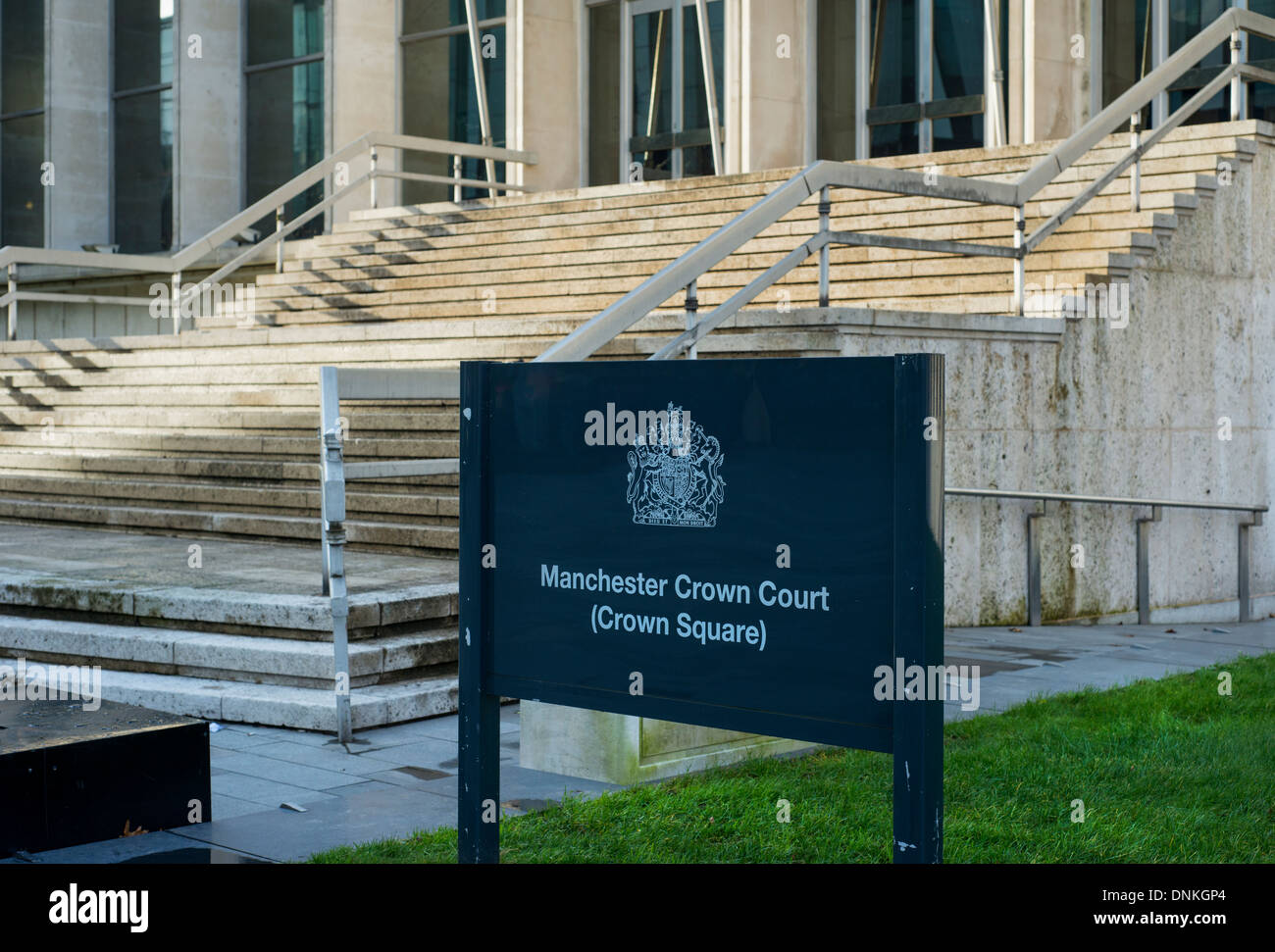 Manchester Crown Court, Crown Square, Manchester, UK Stock Photo - Alamy