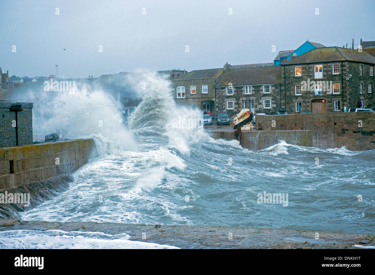 Huge spectacular waves and winds from the latest storm cause damage in ...
