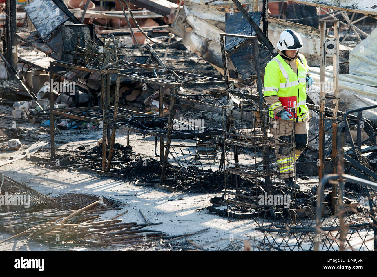 Fire investigator hi-res stock photography and images - Alamy