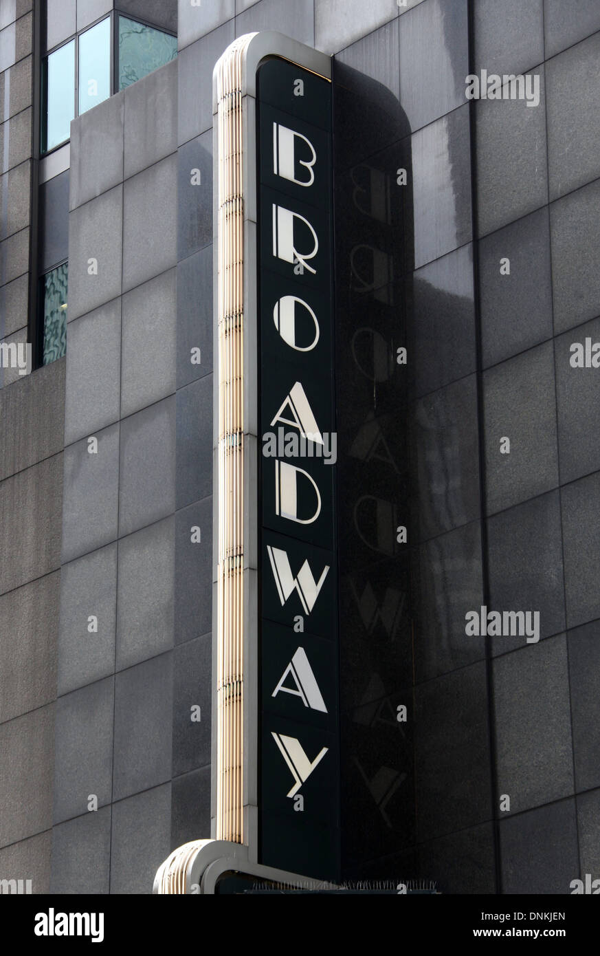 Broadway theatre sign hi-res stock photography and images - Alamy
