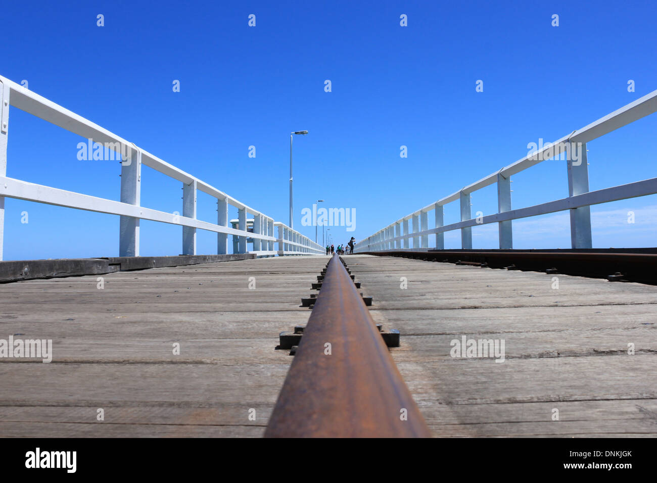 A photograph of Busselton Pier (jetty) near Perth in Western Australia ...