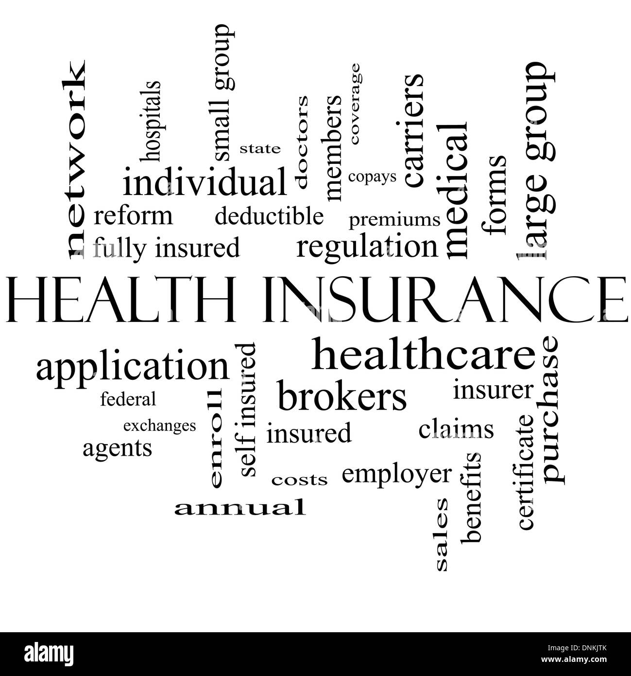 Health insurance certificate Black and White Stock Photos & Images - Alamy