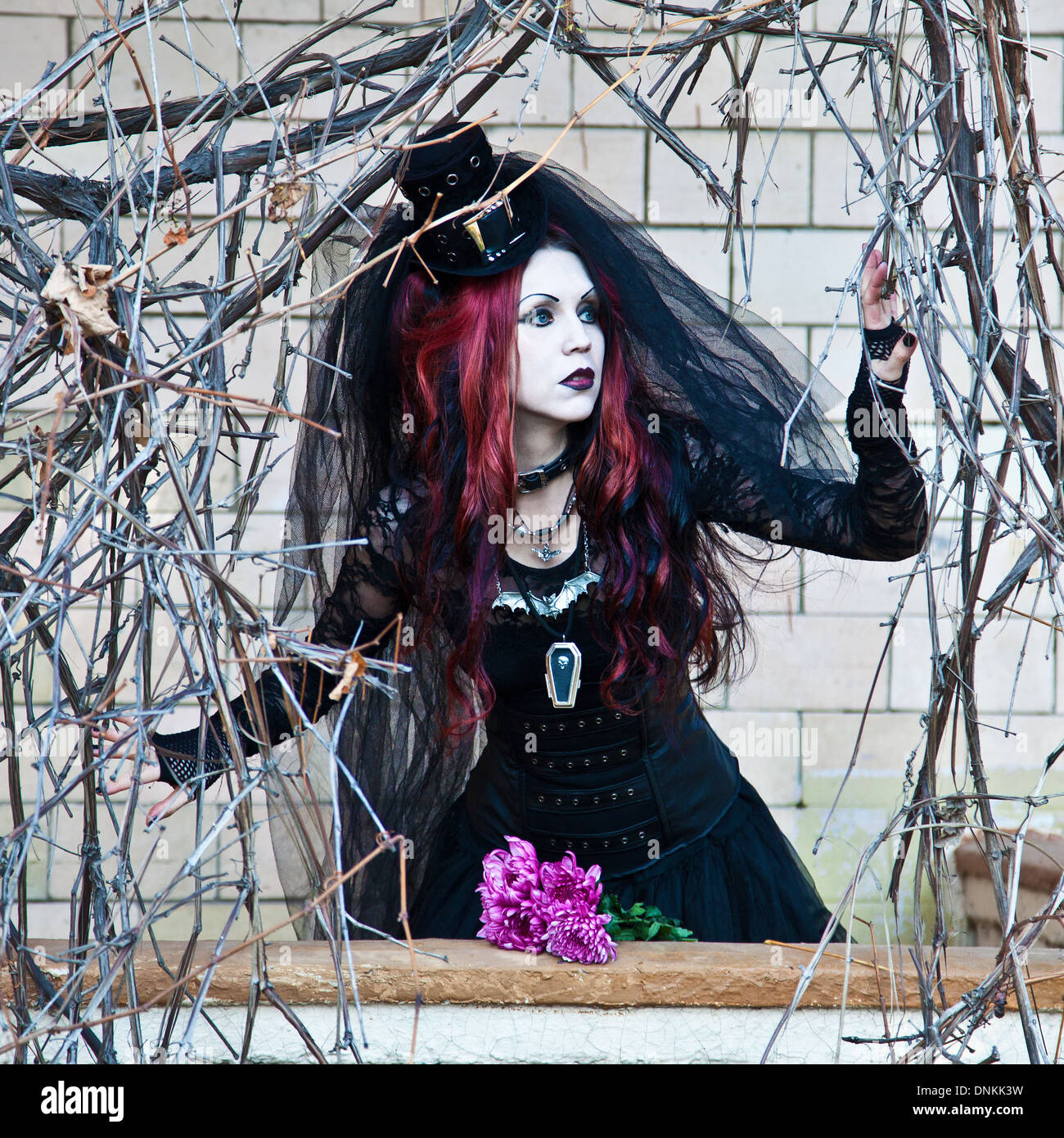 Goth subculture hi-res stock photography and images - Alamy