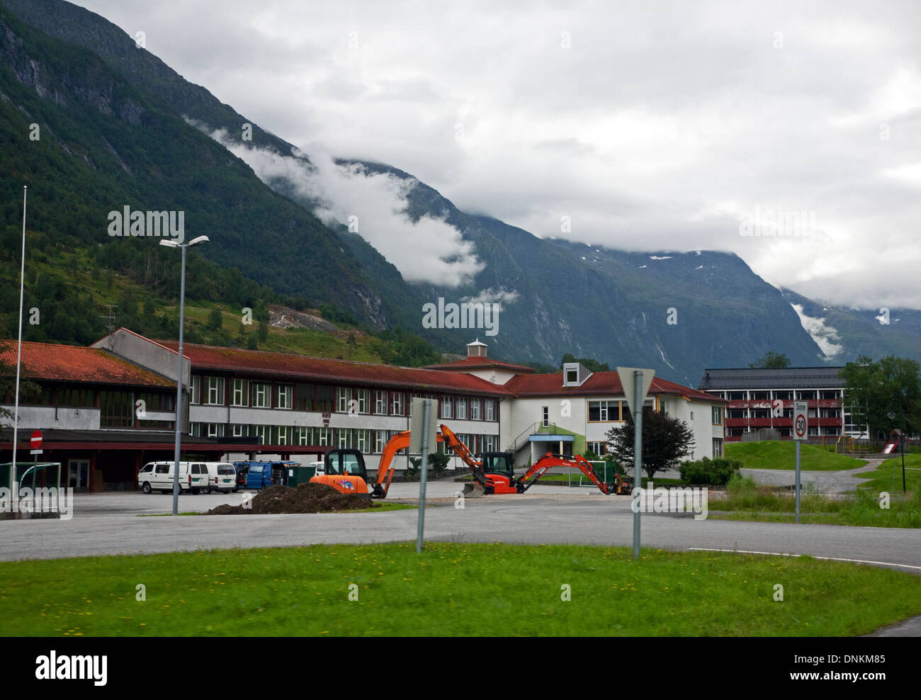 Geiranger fjord mountain farm hi-res stock photography and images - Alamy