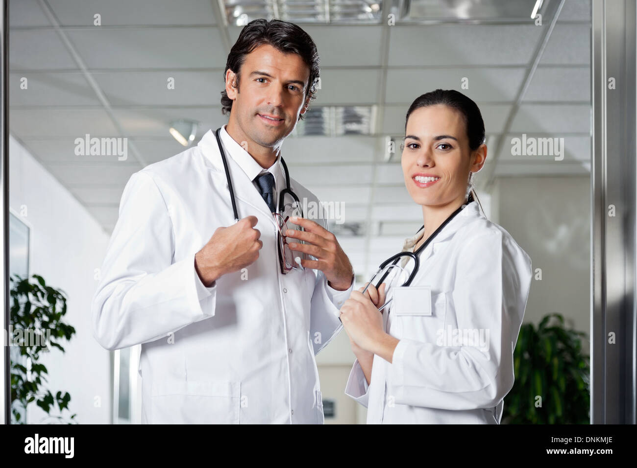 Medical Professionals Smiling Stock Photo - Alamy