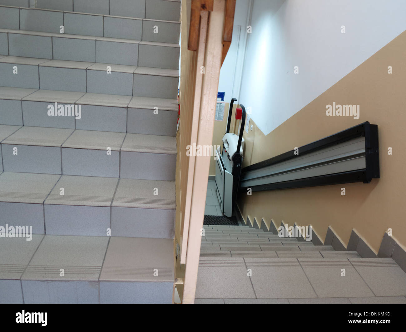 handicap elevator, special lift for invalid wheelchair Stock Photo - Alamy