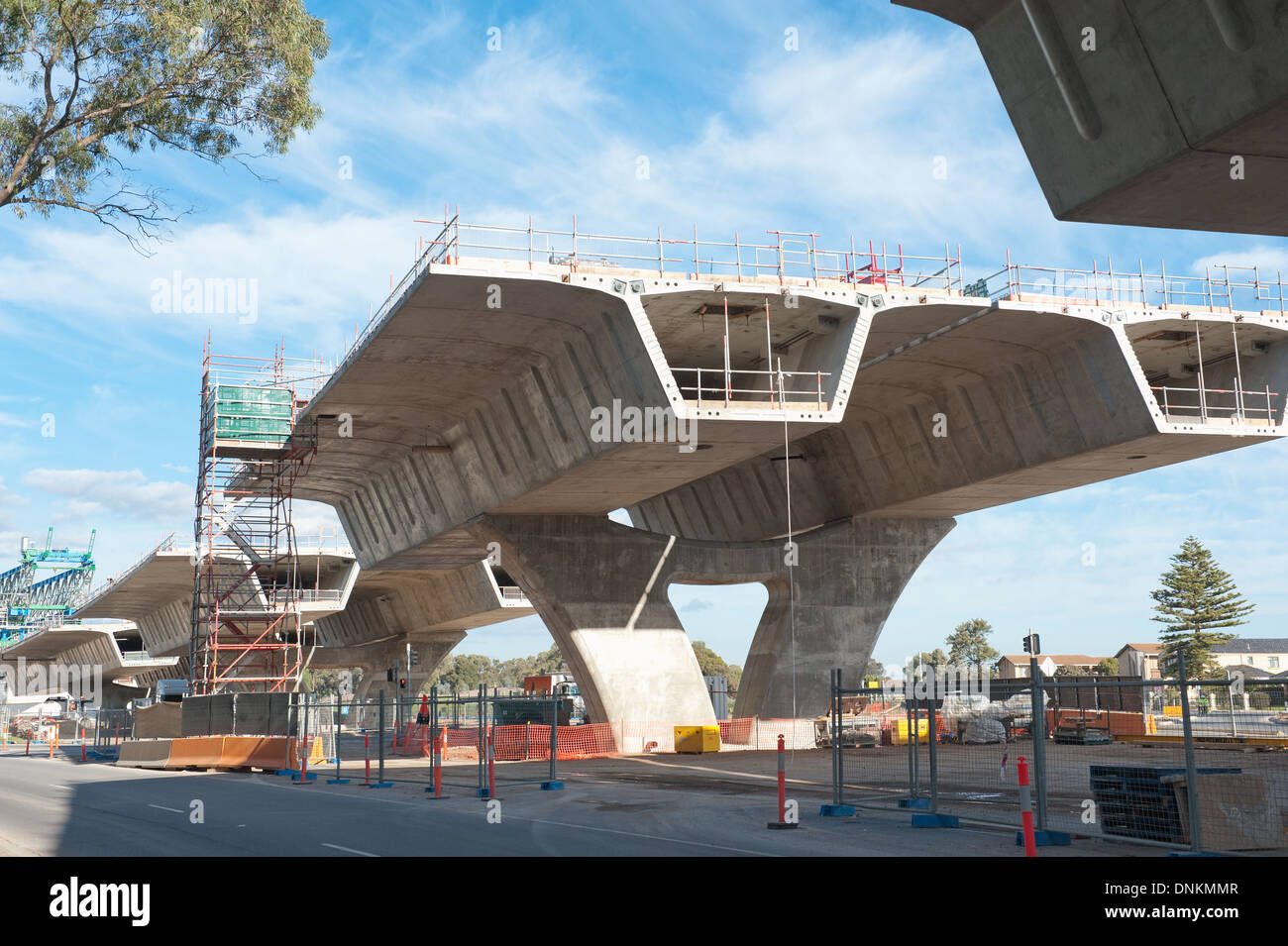 fragment view of the road under reconstruction Stock Photo - Alamy