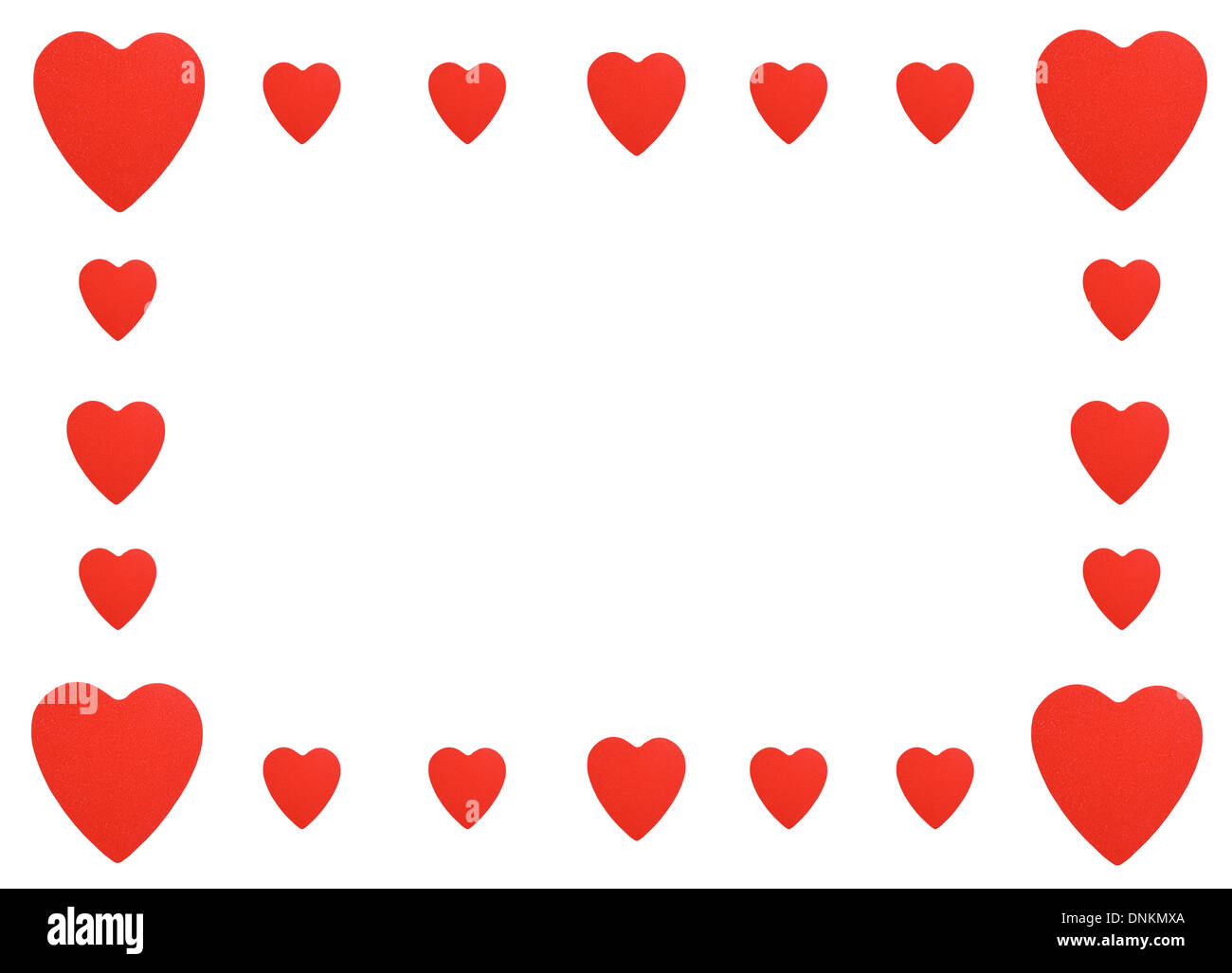 Silver Wedding Heart Borders