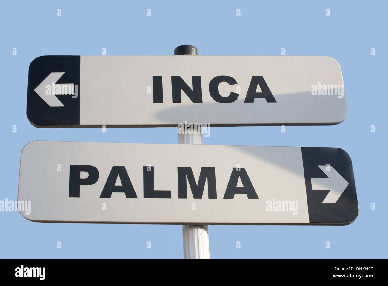 Palma road sign majorca spain hi-res stock photography and images - Alamy