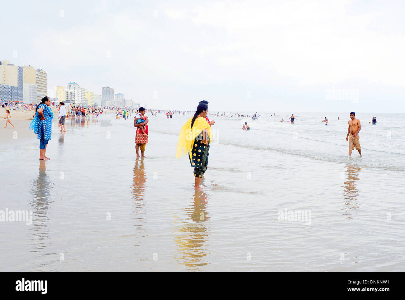 Scene of Virginia Beach, VA, USA Stock Photo - Alamy