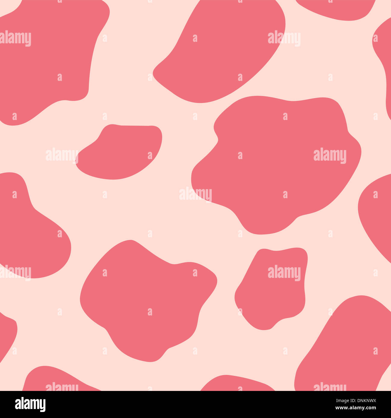 Cow Seamless Pattern Background Vector Illustration Stock Photo - Alamy