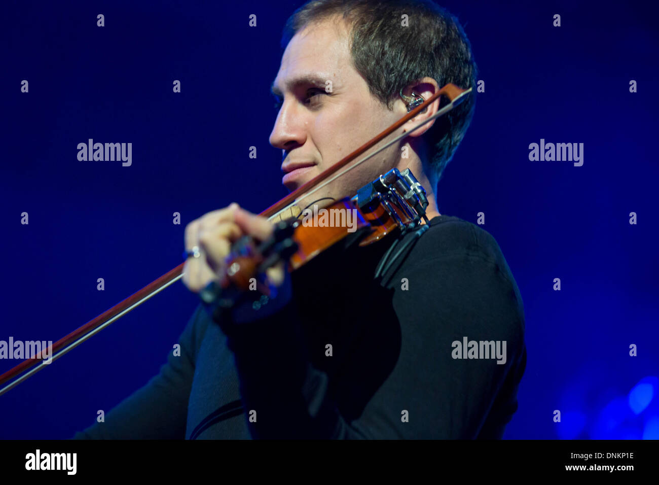 Detroit, Michigan, USA. 1st Jan, 2014. Fiddle Player JIMMY DE MARTINI ...