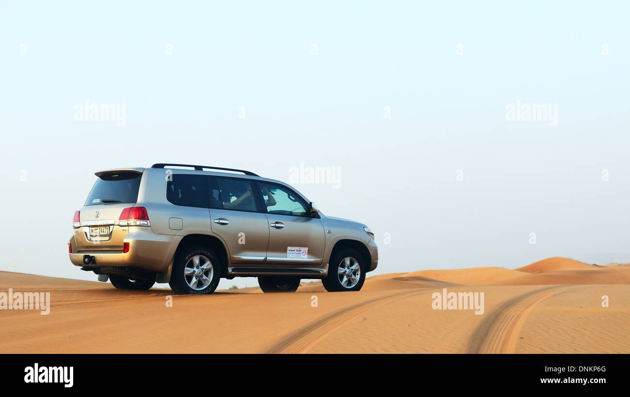 The Dubai desert trip in off-road car is major tourists attraction in ...