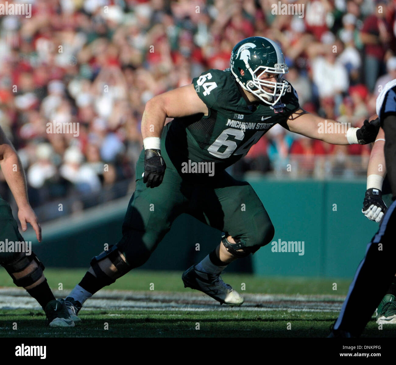 Pasadena, California, USA. 1st January 2014. Blake Treadwell #64 of ...