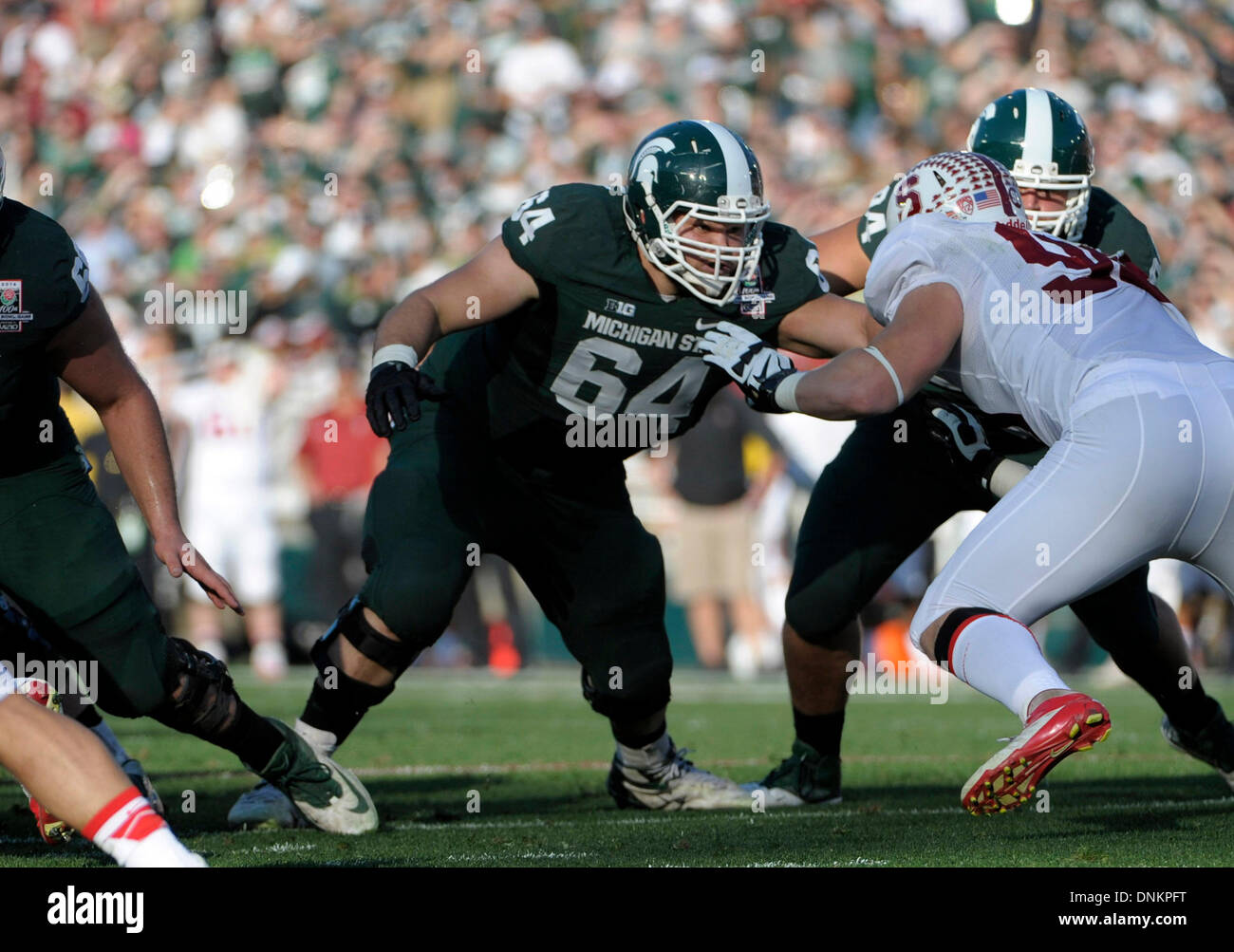 Pasadena, California, USA. 1st January 2014. Blake Treadwell #64 of ...