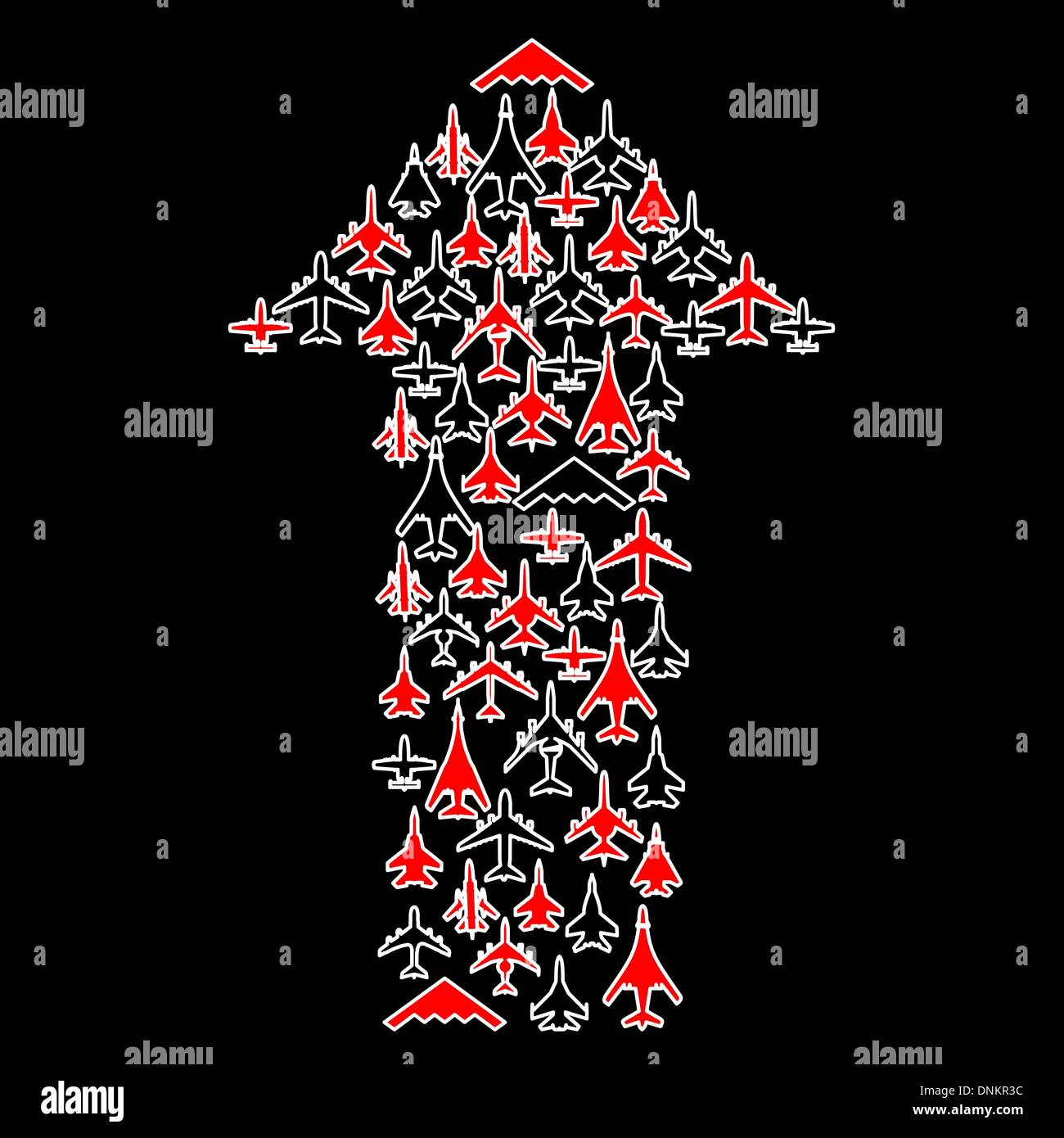 Arrow aircraft Stock Vector Images - Alamy