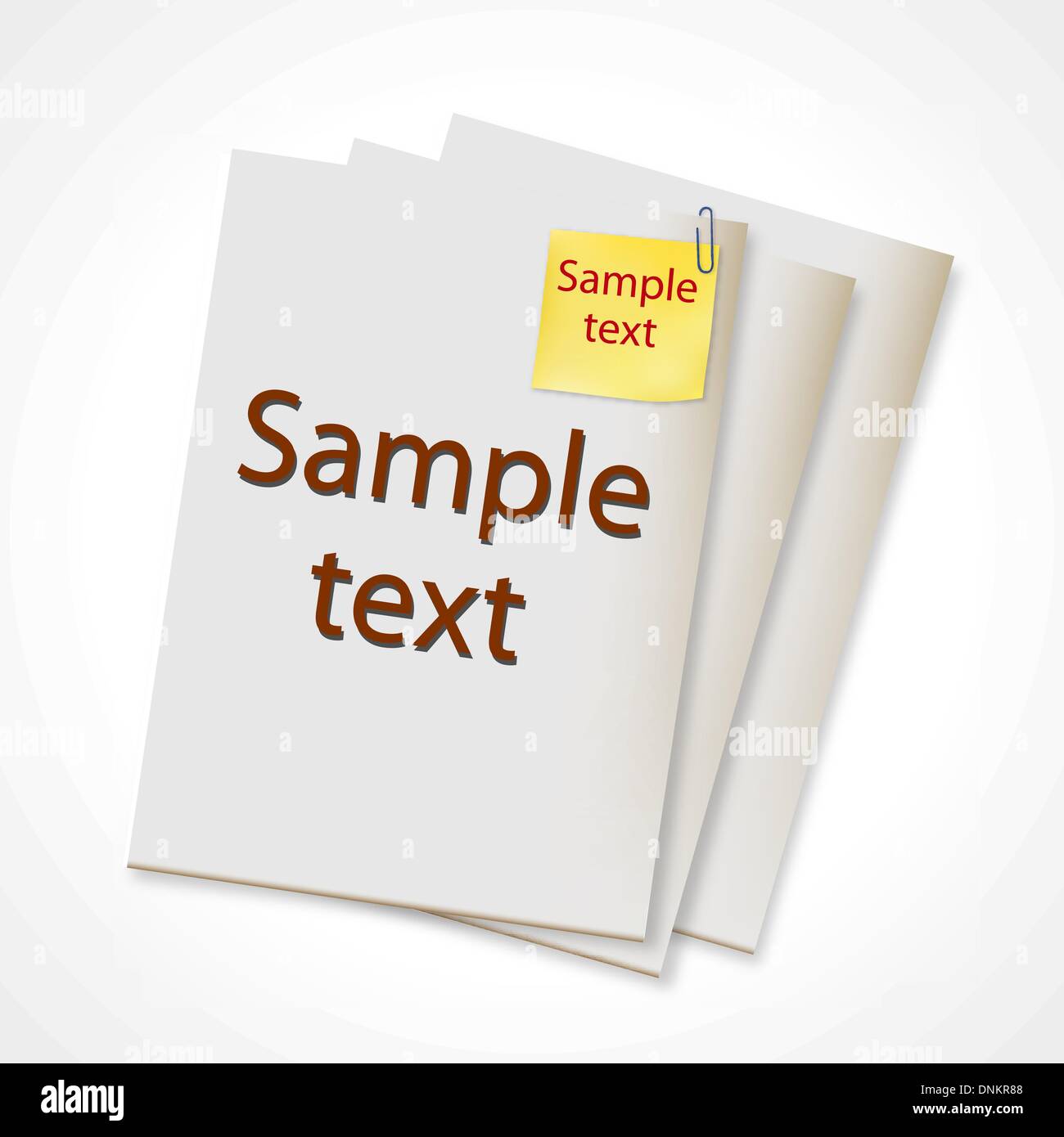 paper. Vector illustration Stock Vector Image & Art - Alamy