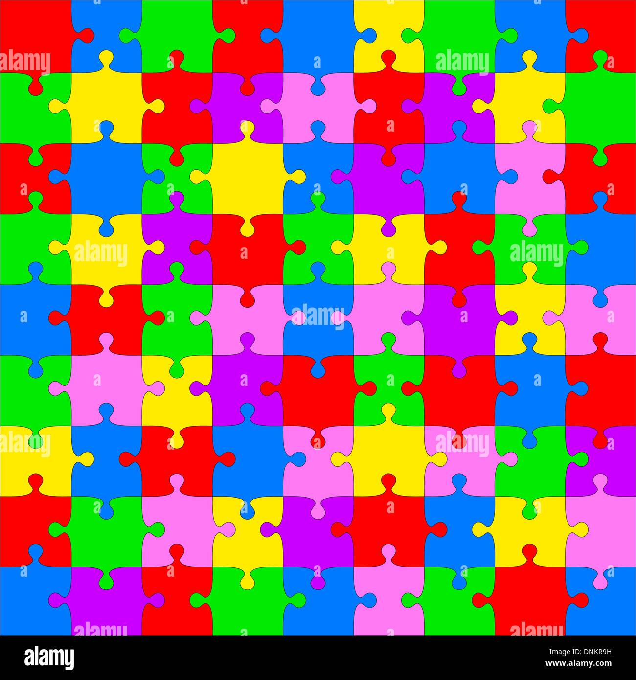 Background Vector Illustration jigsaw puzzle Stock Vector Image & Art ...