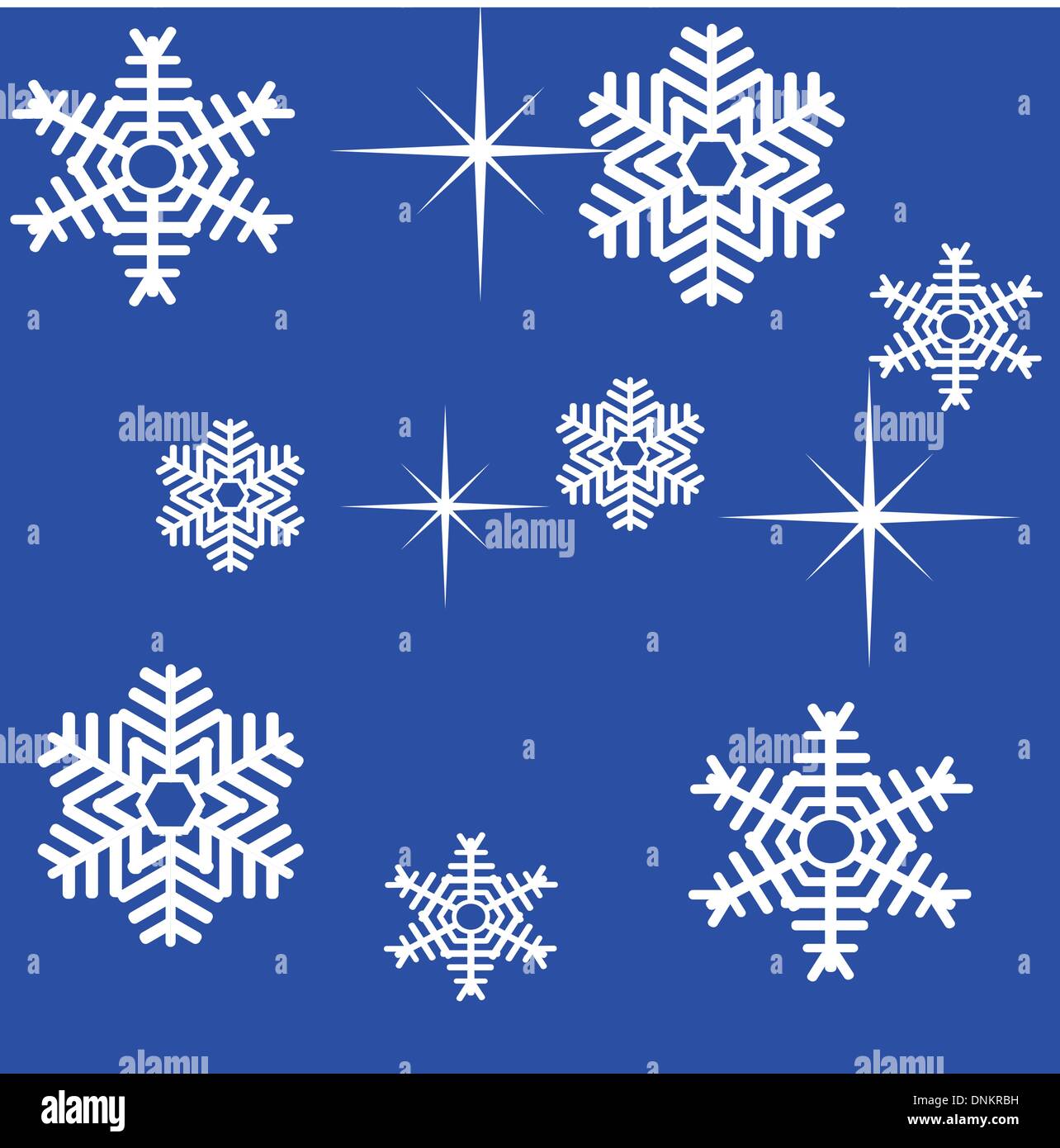 Snowflake winter set vector illustration Stock Vector Image & Art - Alamy