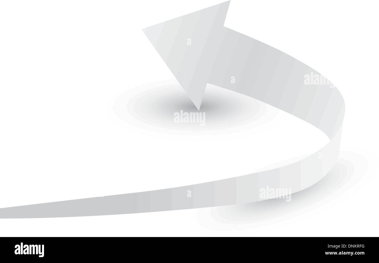 Origami arrow paper, vector illustration Stock Vector Image & Art - Alamy