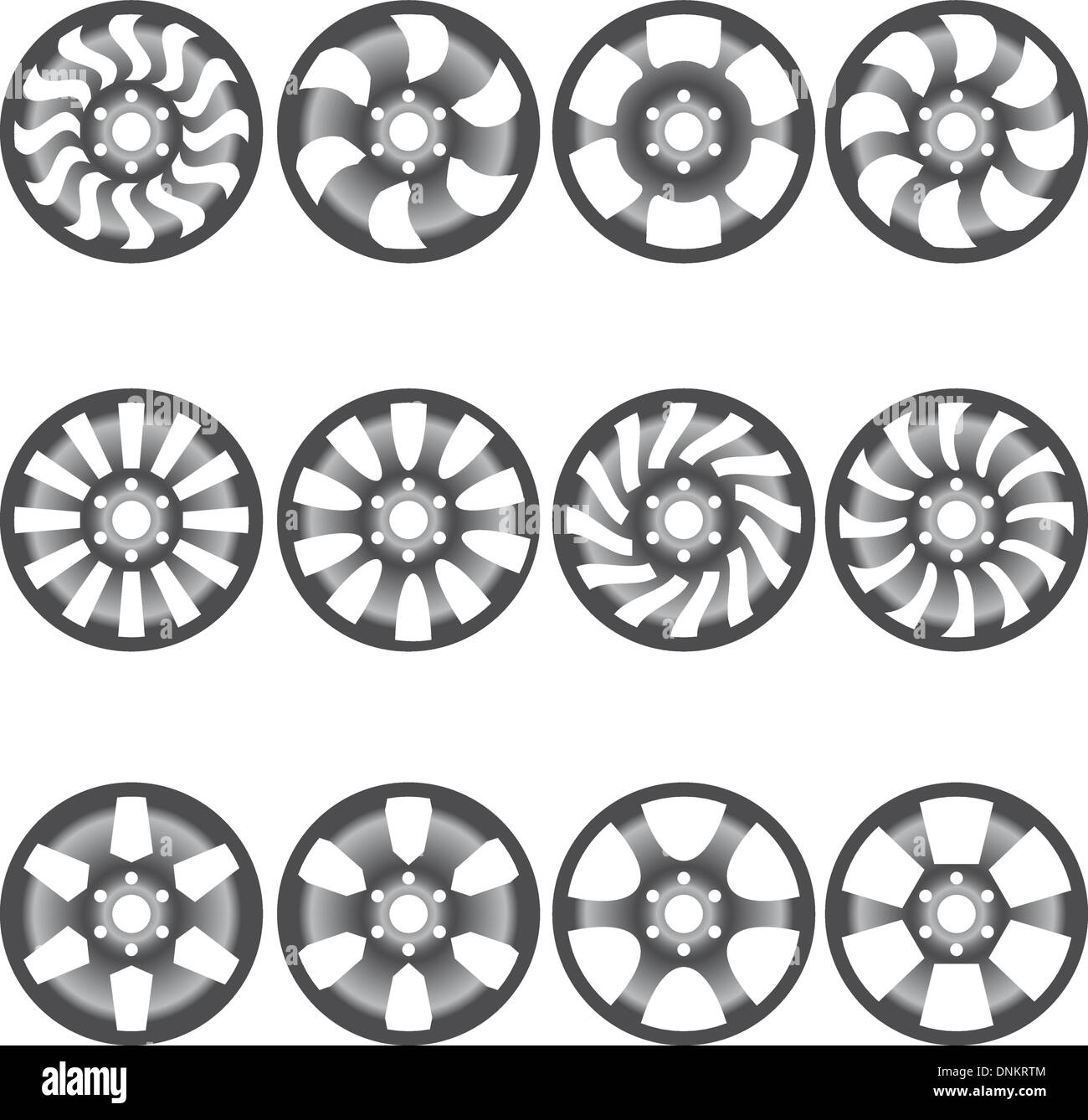 Car alloy wheels, vector illustration Stock Vector Image & Art - Alamy