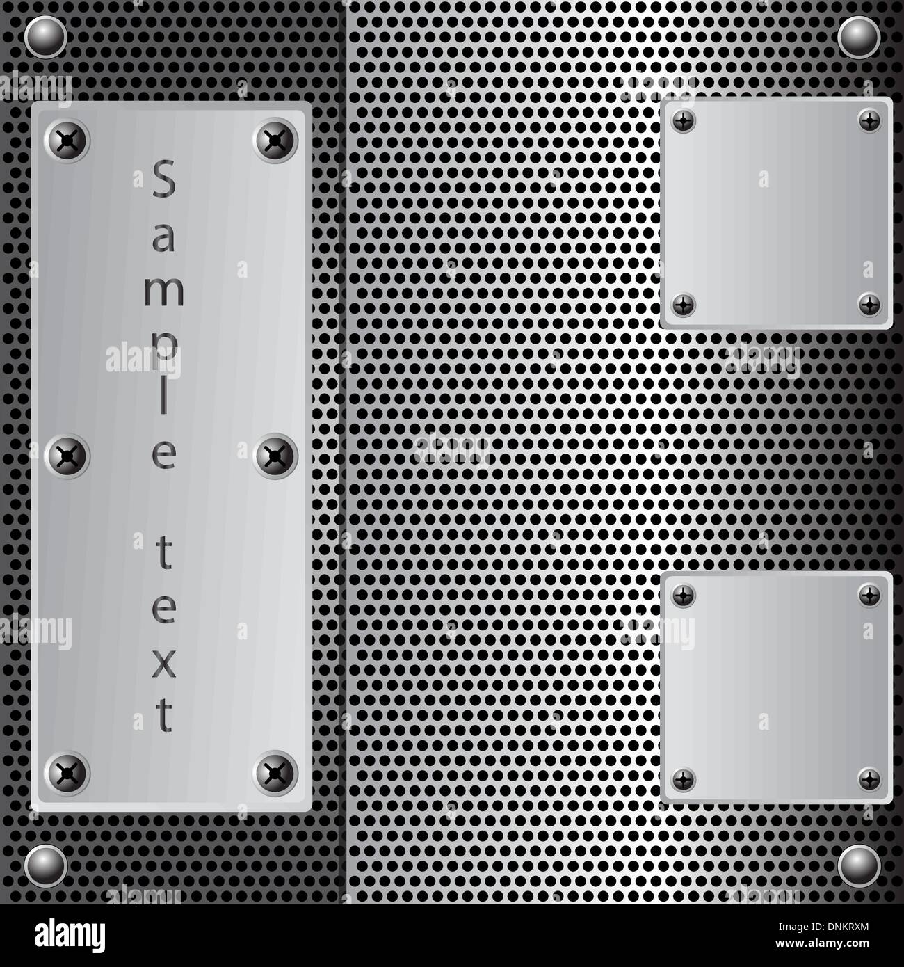 Sheet metal shield Stock Vector Images - Alamy