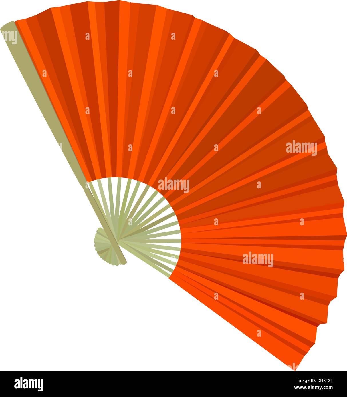 traditional Folding Fans. Vector illustration Stock Vector Image & Art ...