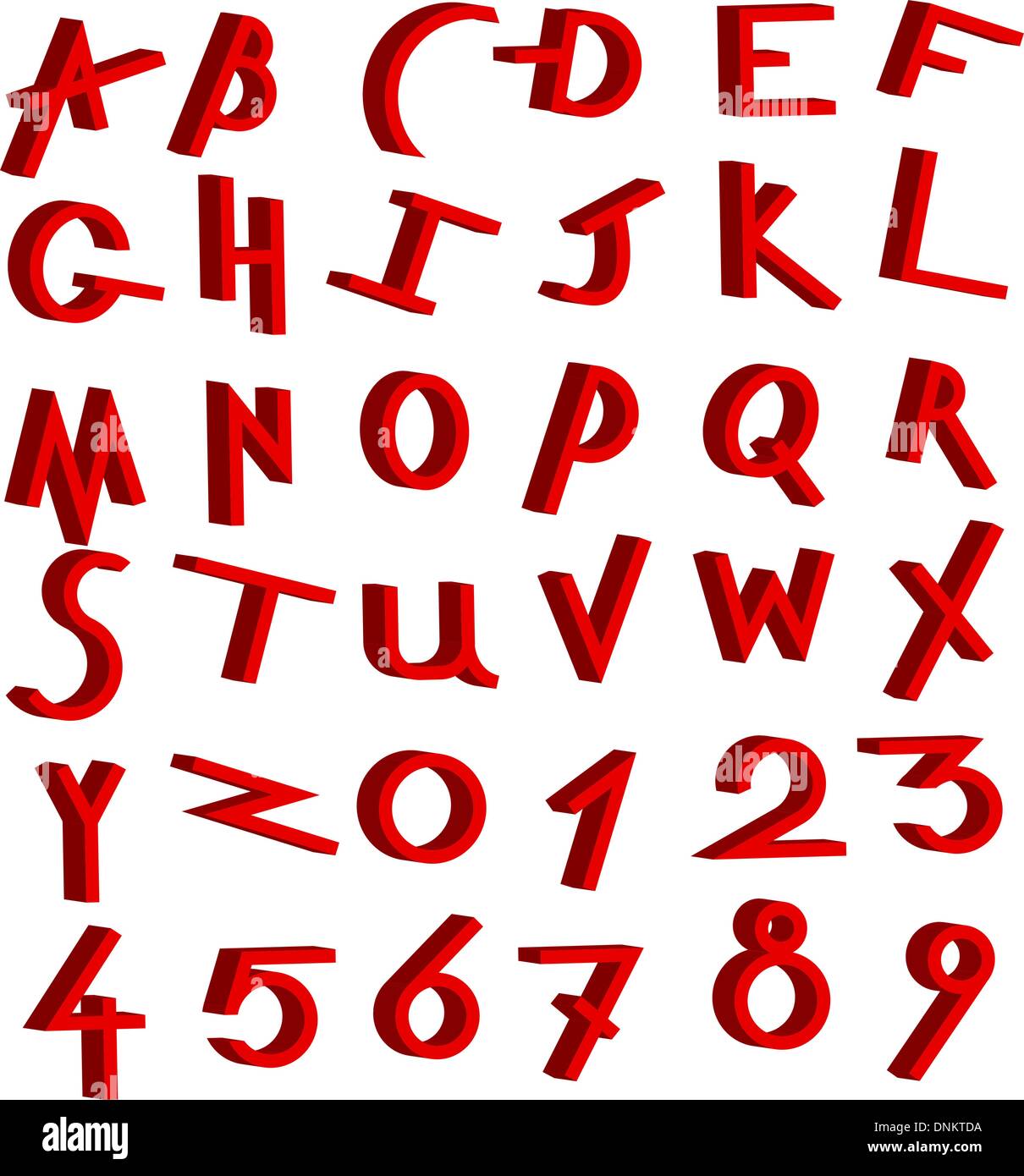 Decorative alphabet vector set Stock Vector Image & Art - Alamy