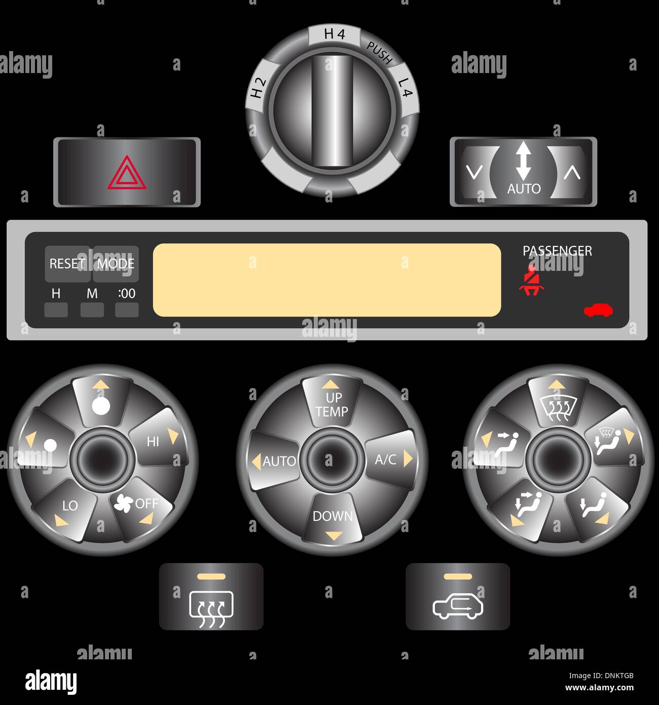 Vehicle climate control Stock Vector Images - Alamy