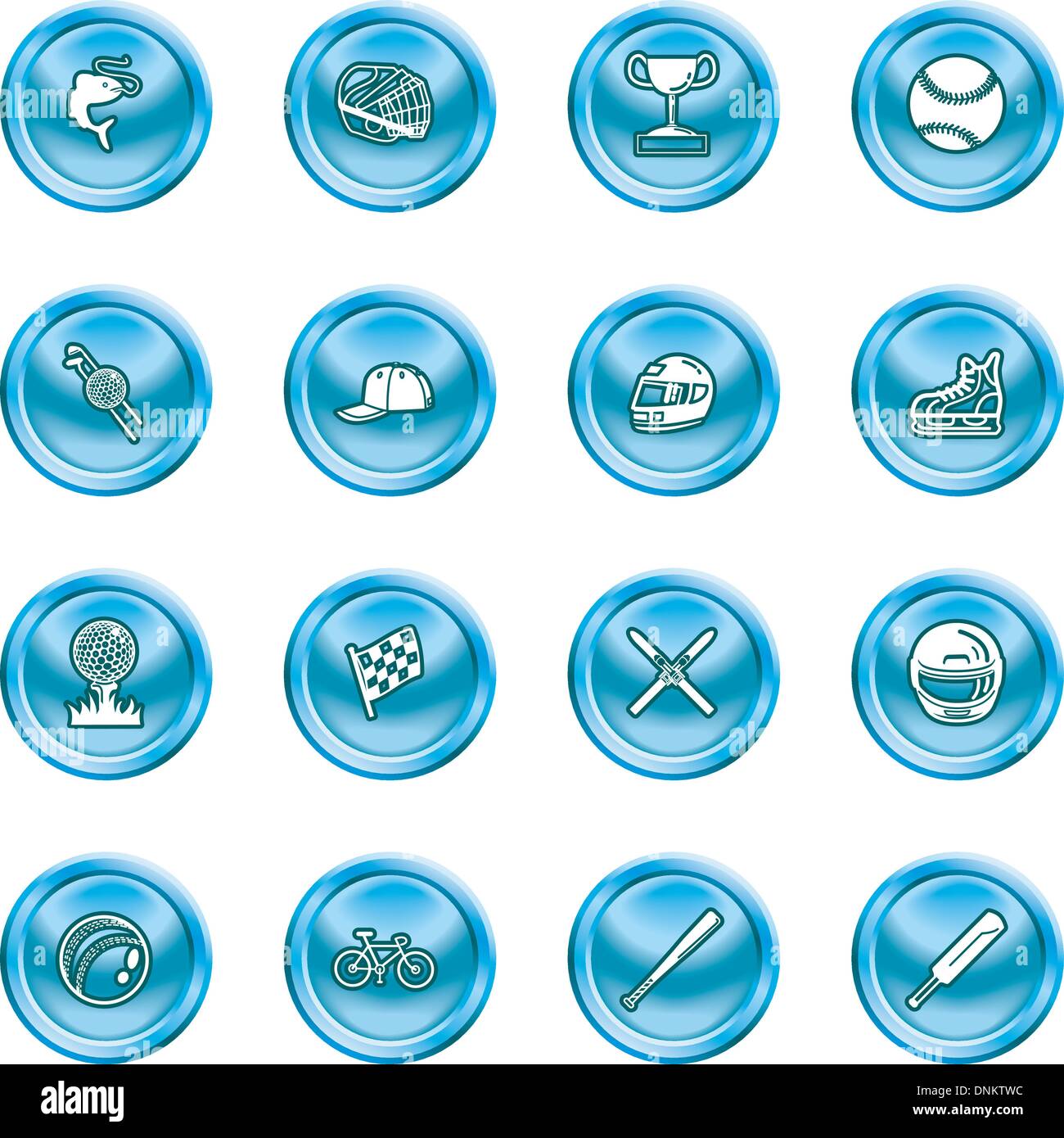 A set of sports icons / design elements Stock Vector Image & Art - Alamy