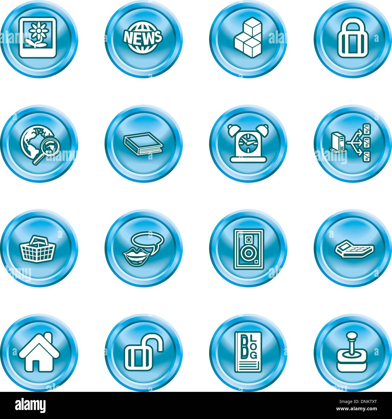 A set of internet and computing media icon Stock Vector Image & Art - Alamy