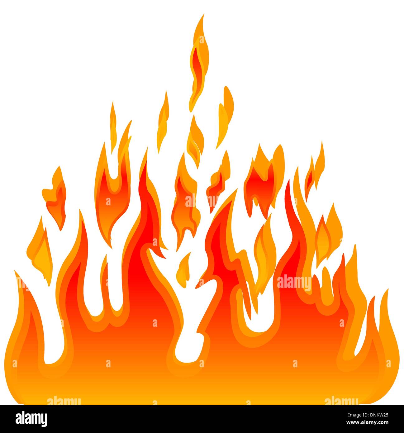 Burn flame fire vector background Stock Vector Image & Art - Alamy
