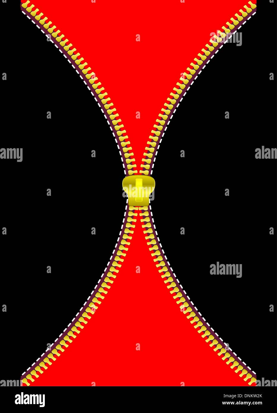 Abstract background with open zipper for design Stock Vector Image ...