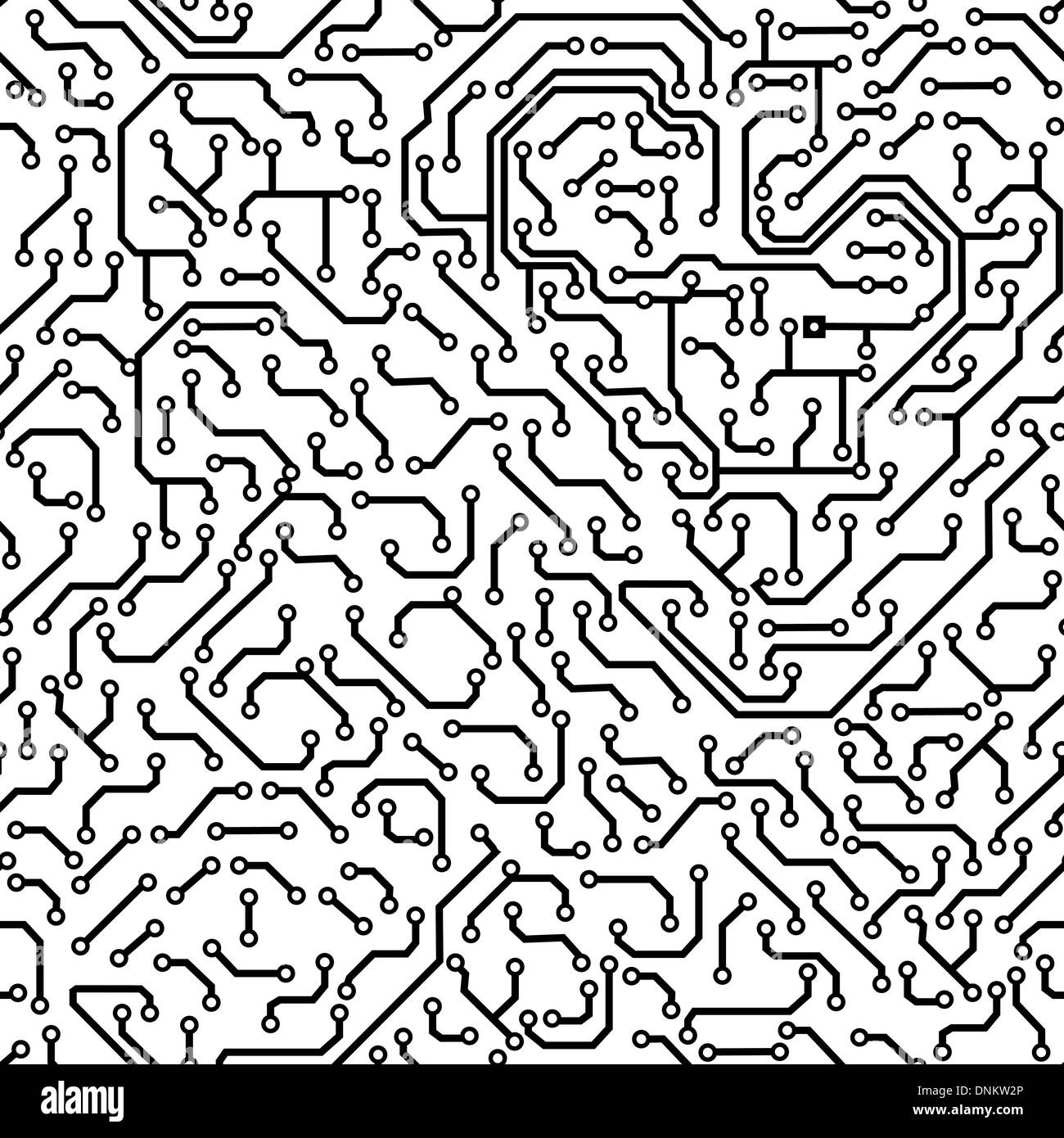 Seamless color texture electronic circuit board hi-res stock photography and images - Alamy