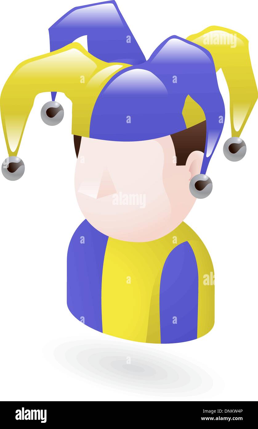 Male jester Stock Vector Images - Alamy