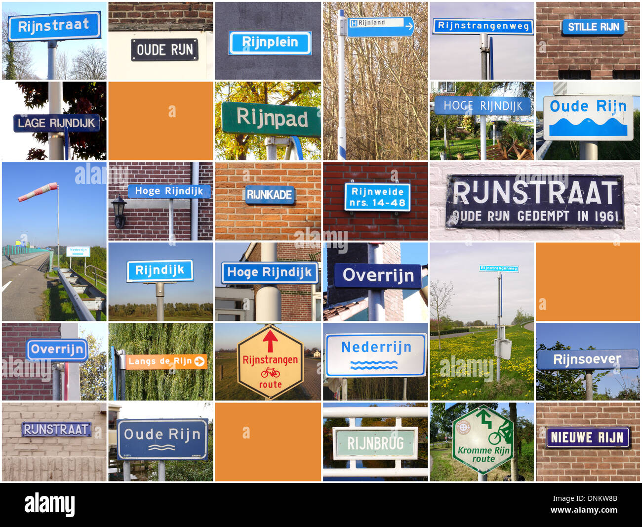Collage of traffic signs hi-res stock photography and images - Alamy