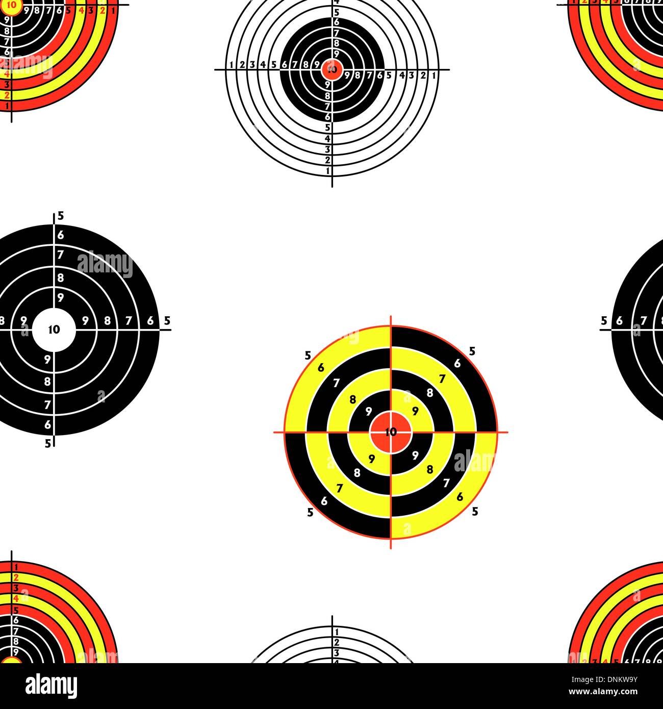 Seamless background of Targets Stock Vector Image & Art - Alamy