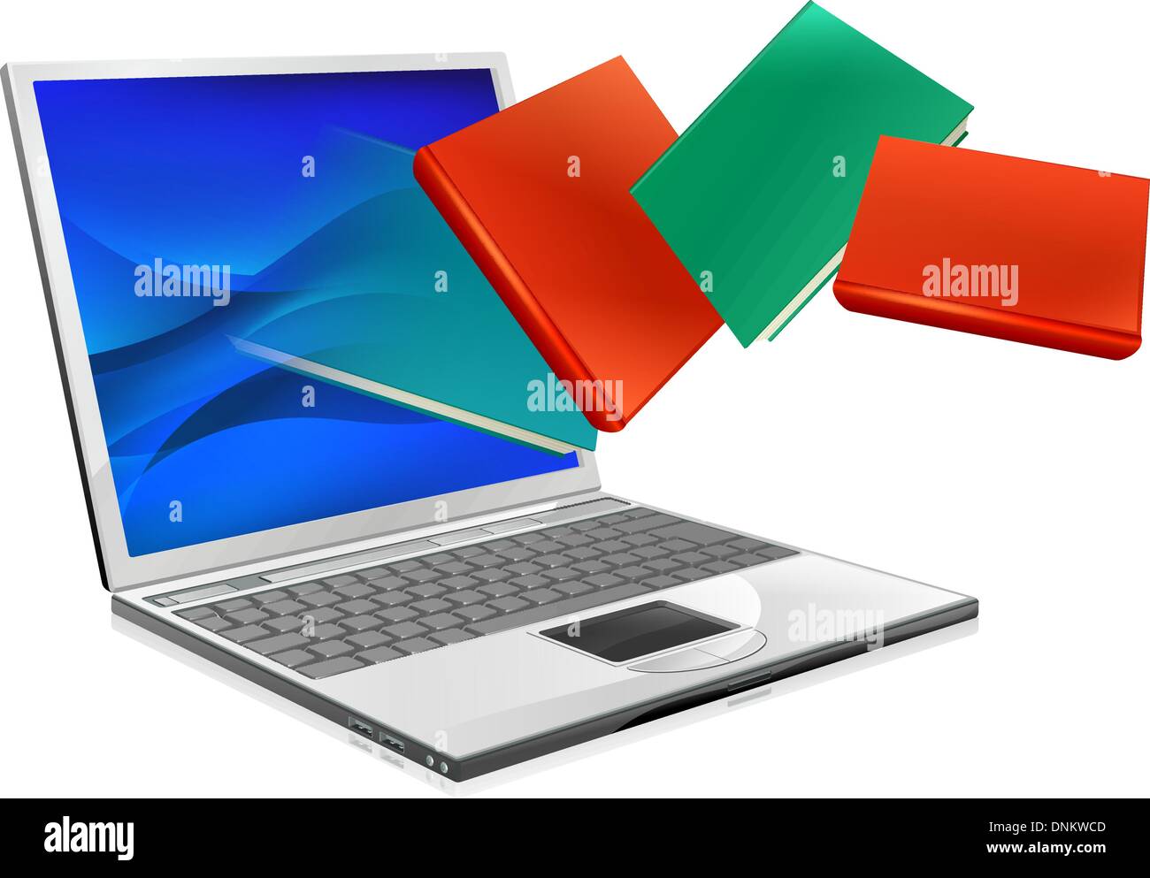 Literacy computer app Stock Vector Images - Alamy