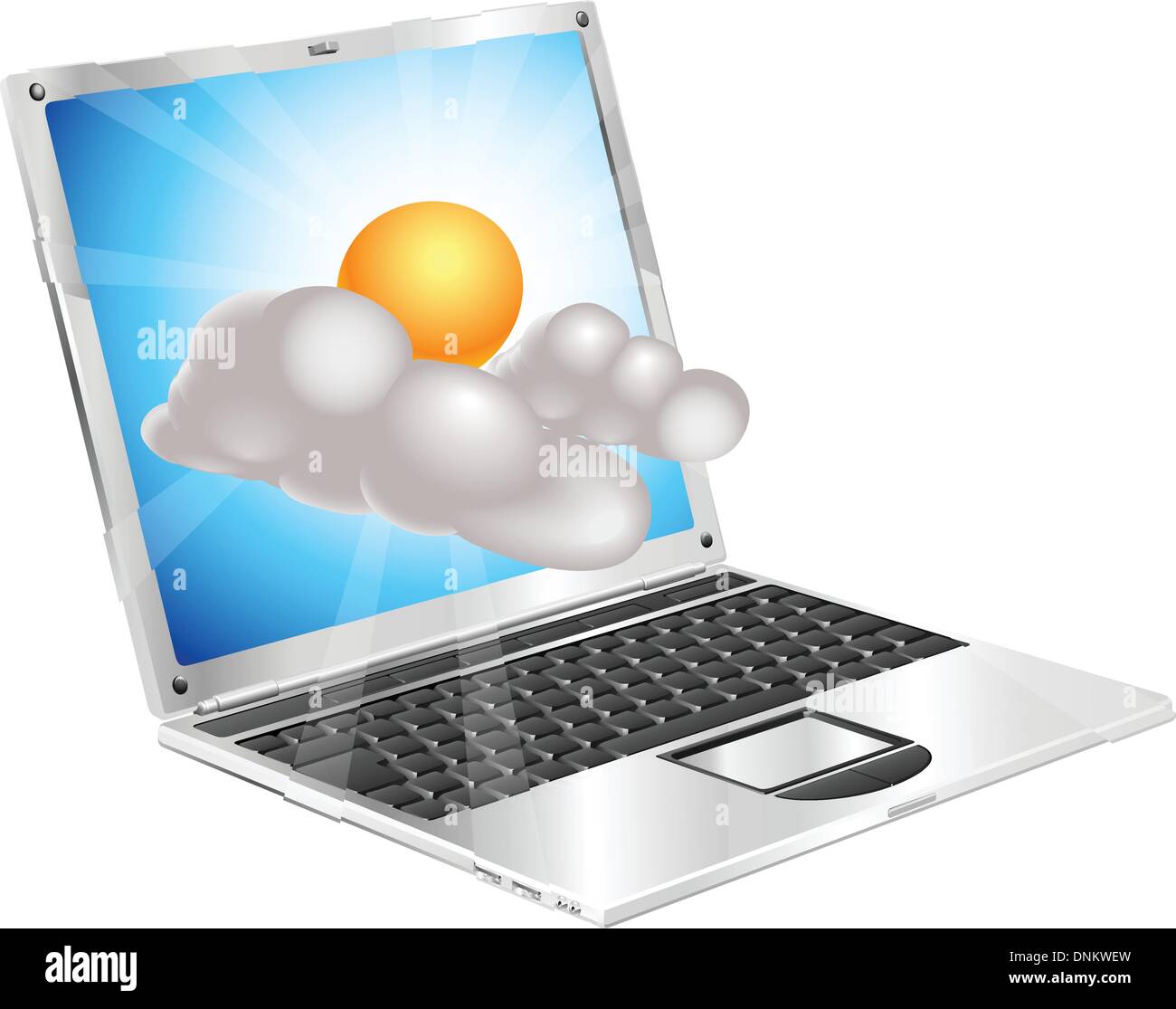 Dynamic clouds Stock Vector Images - Alamy