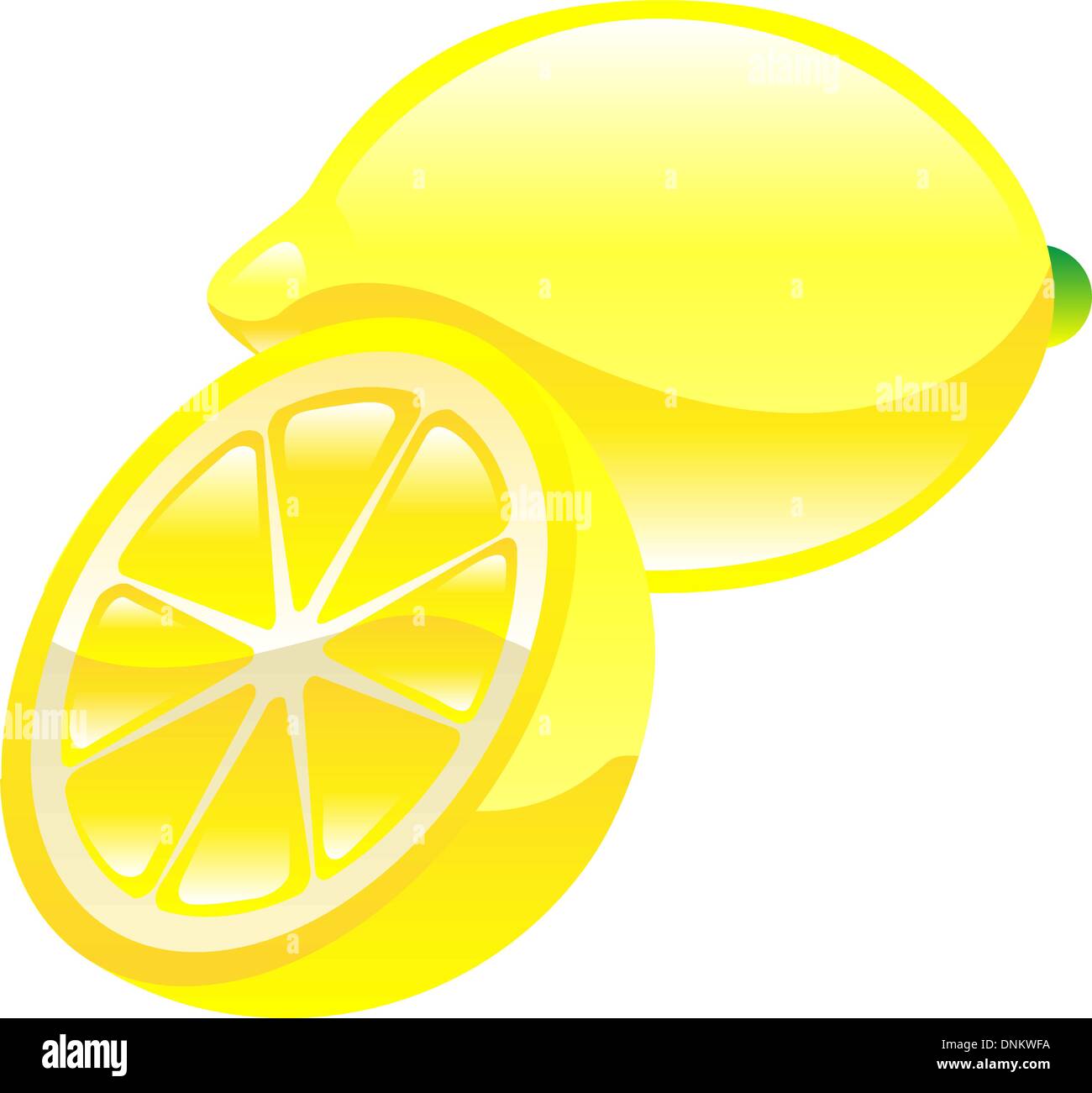 Illustration of lemons Stock Vector Image & Art - Alamy