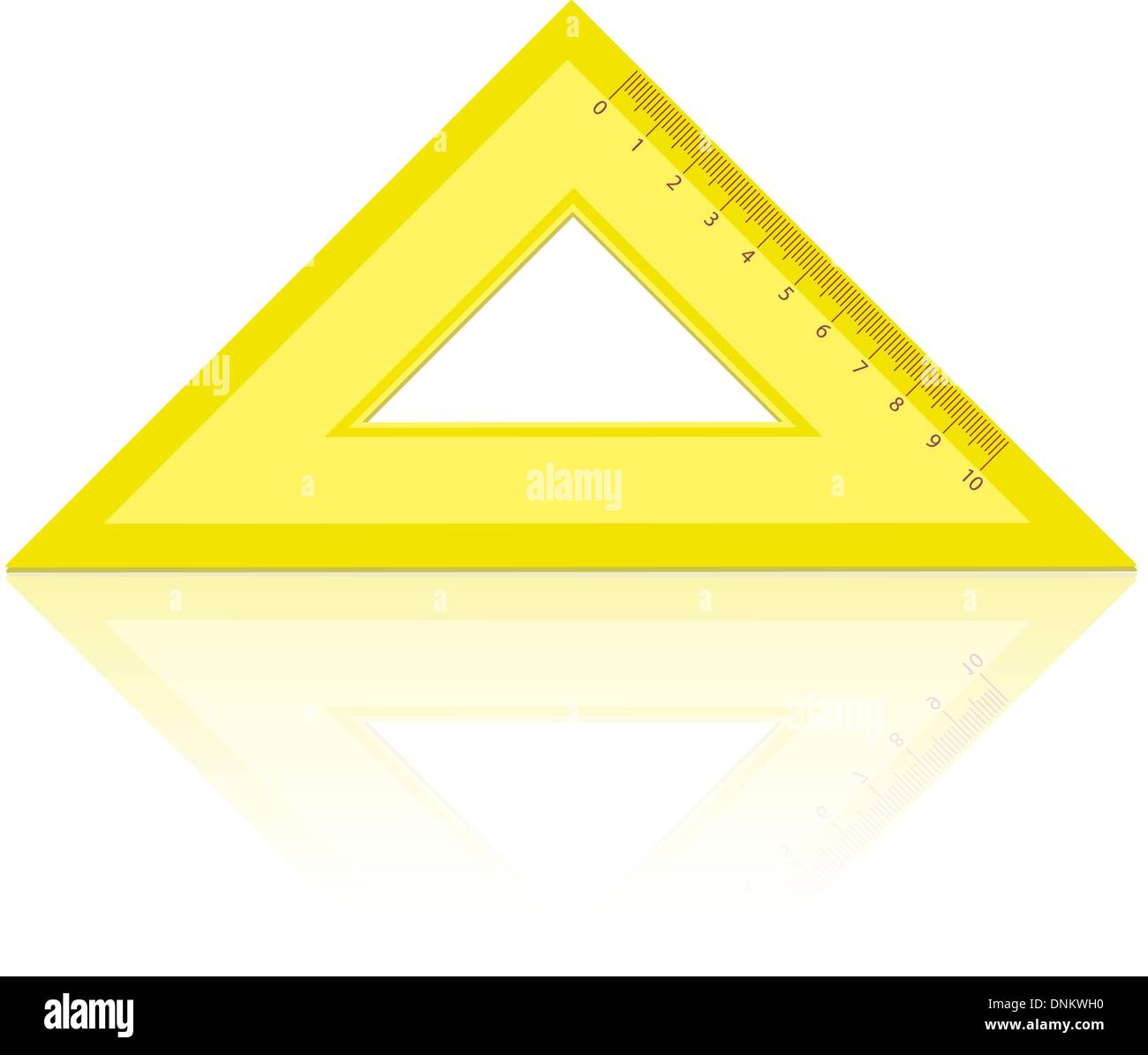 line of the triangle on a white background Stock Vector Image & Art - Alamy