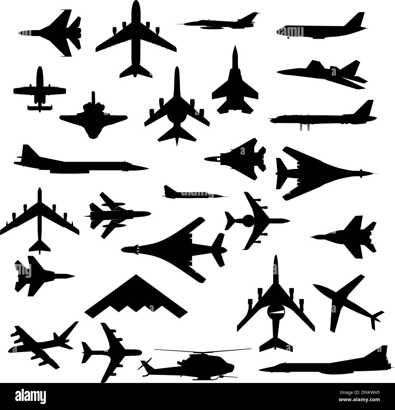 Combat aircraft. Team. vector illustration for designers Stock Vector ...