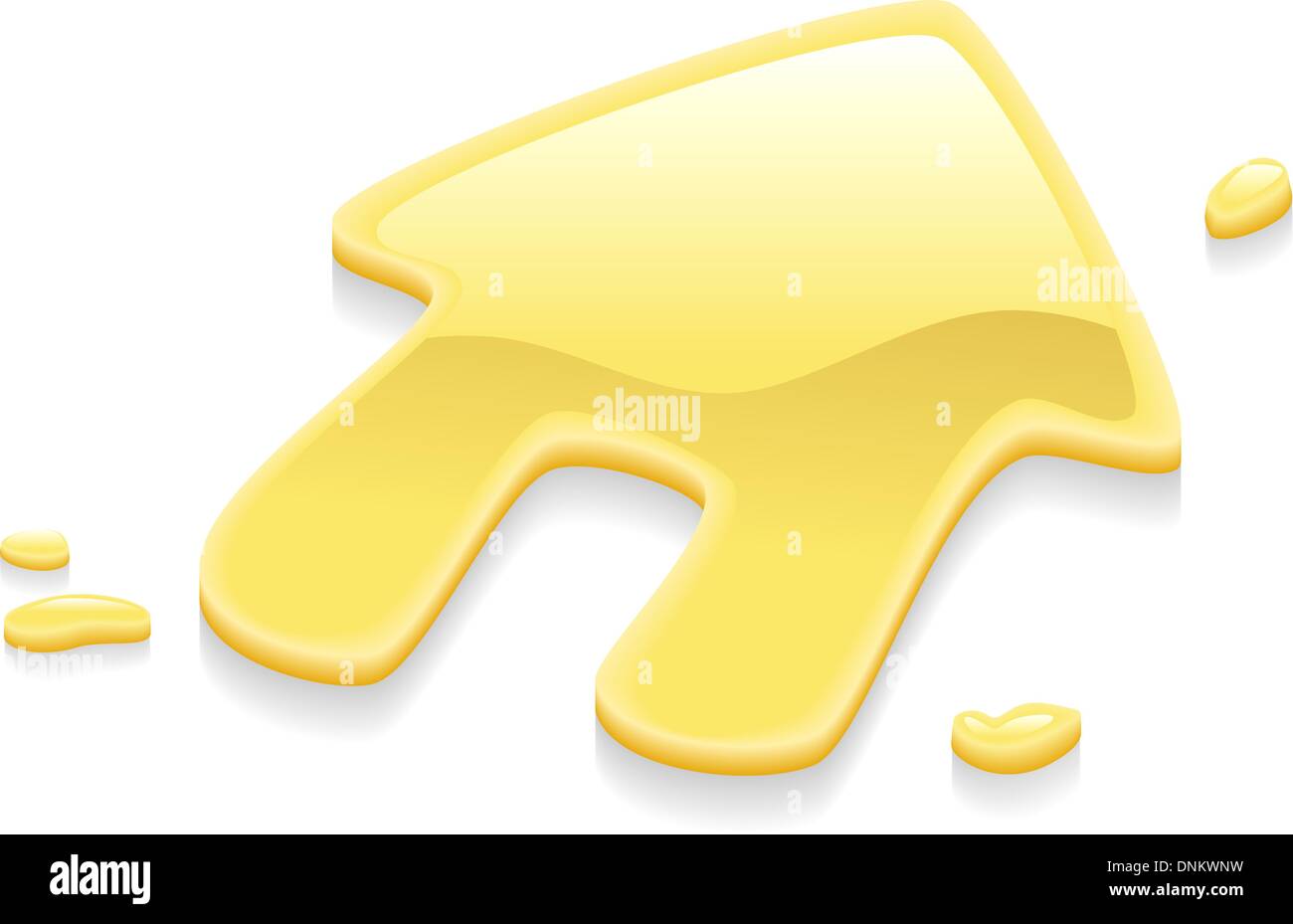 Liquid gold metal Stock Vector Images - Alamy