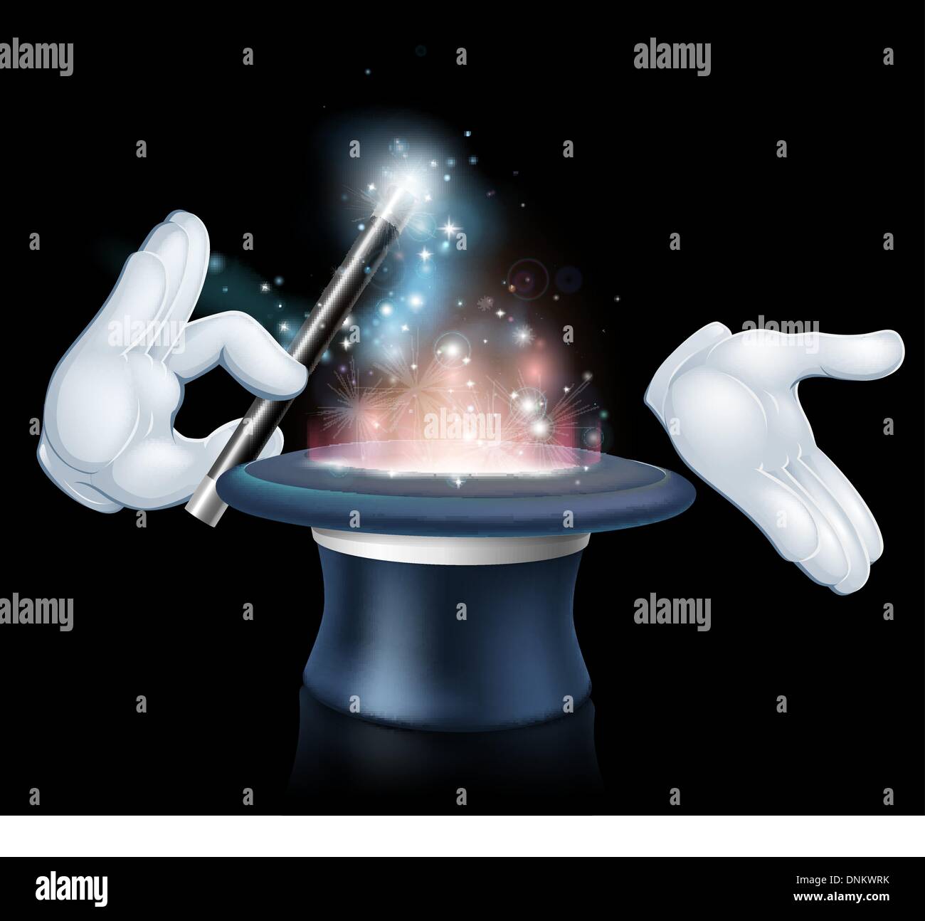 Stage magic prop Stock Vector Images - Alamy