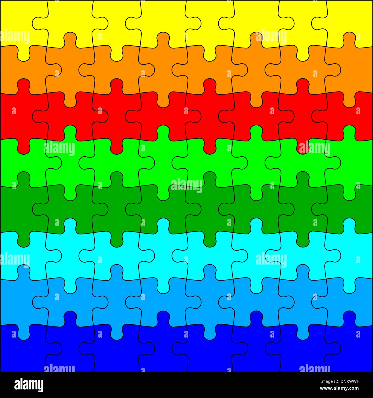 Background Vector Illustration jigsaw puzzle Stock Vector Image & Art ...