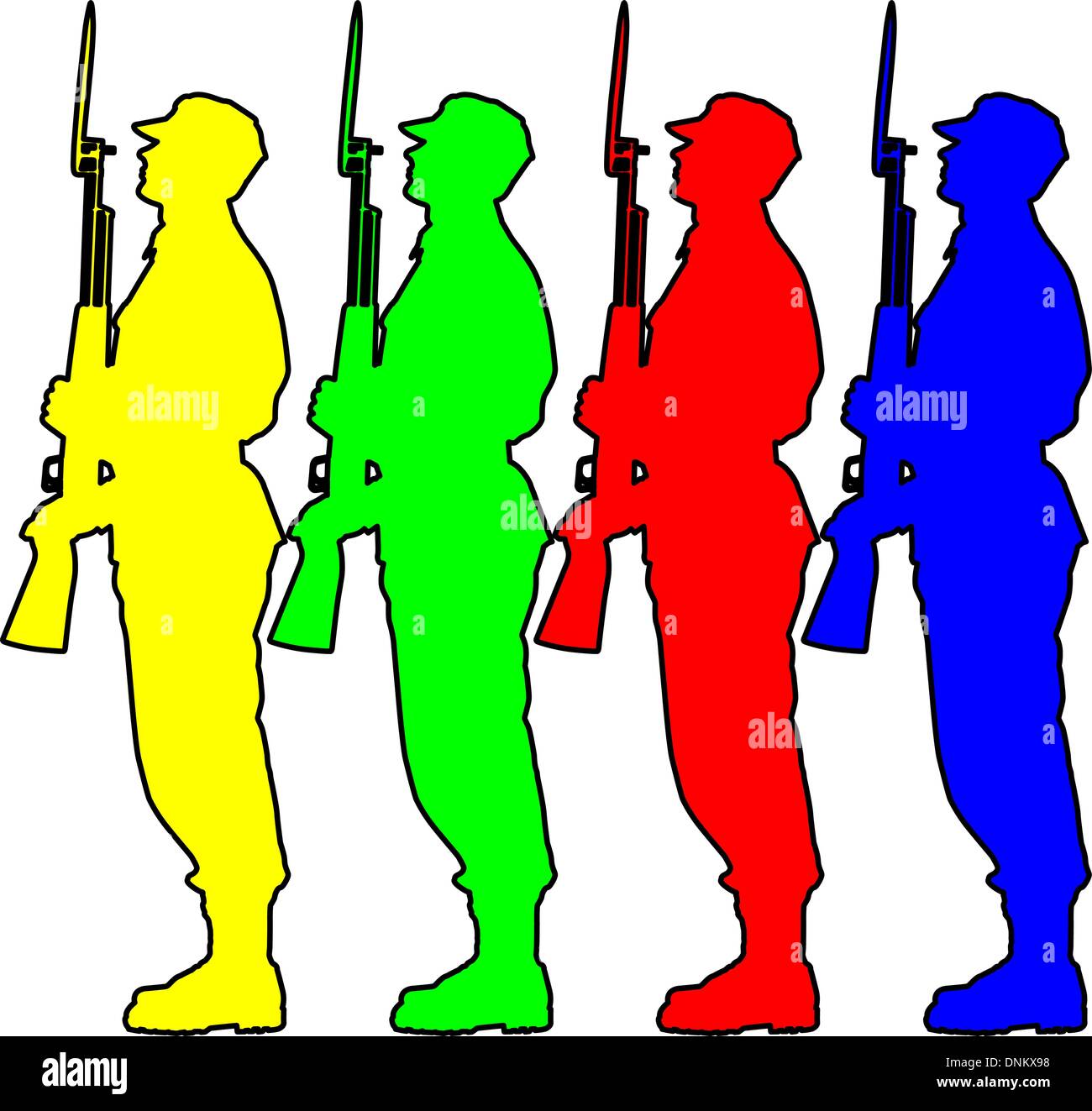 Military parade Stock Vector Images - Alamy