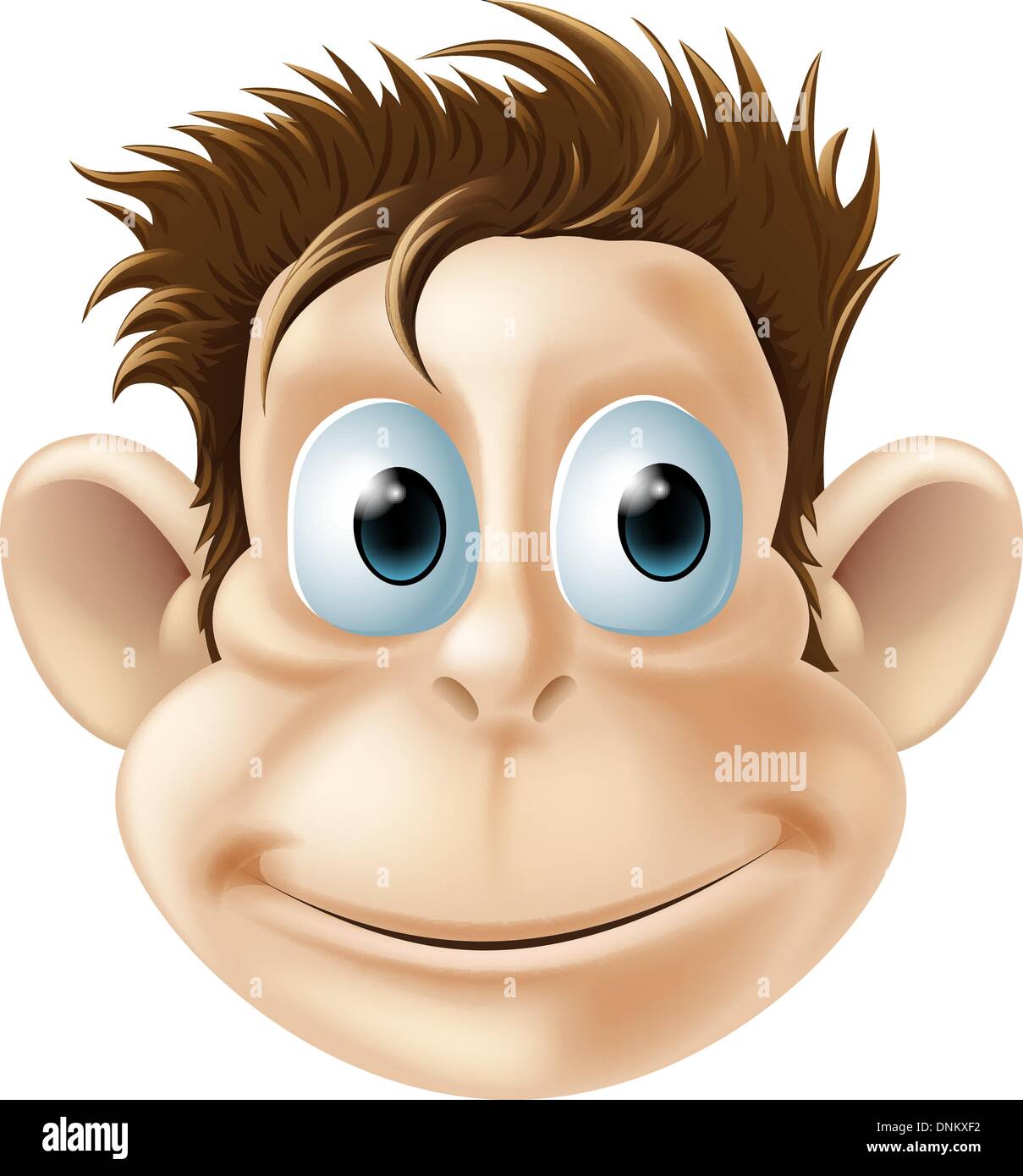 Smiling monkey hi-res stock photography and images - Alamy