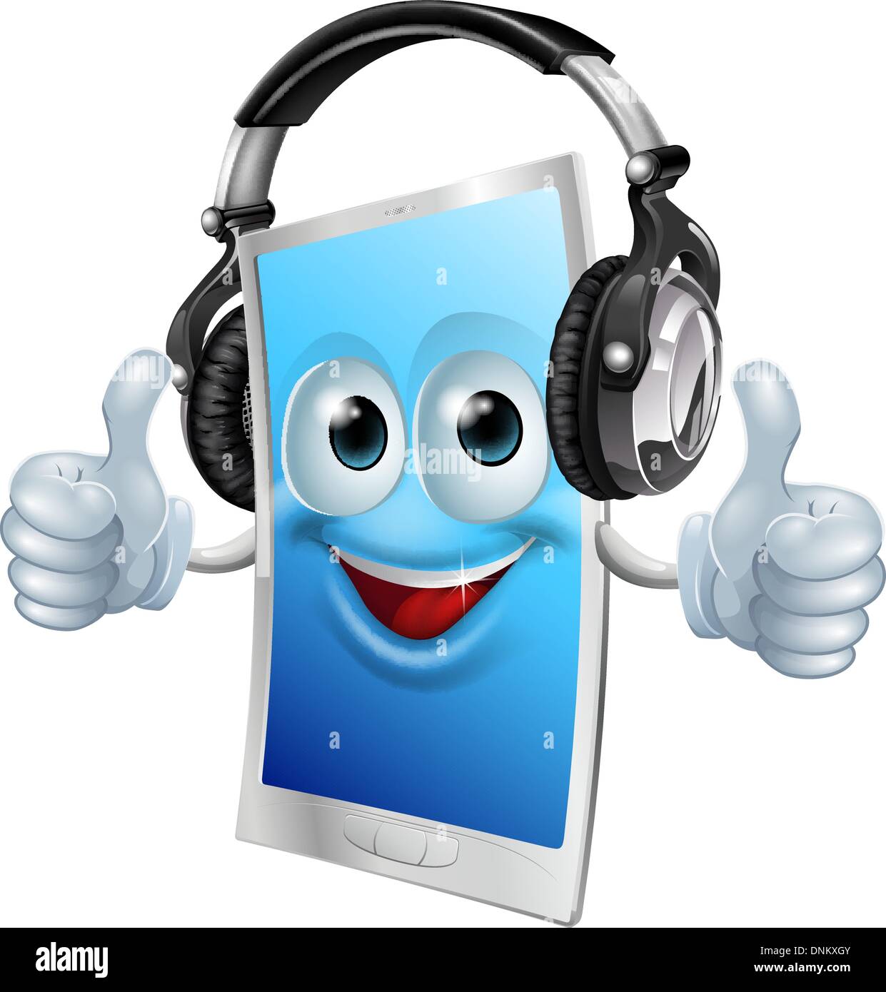 Headphones man Stock Vector Images - Alamy