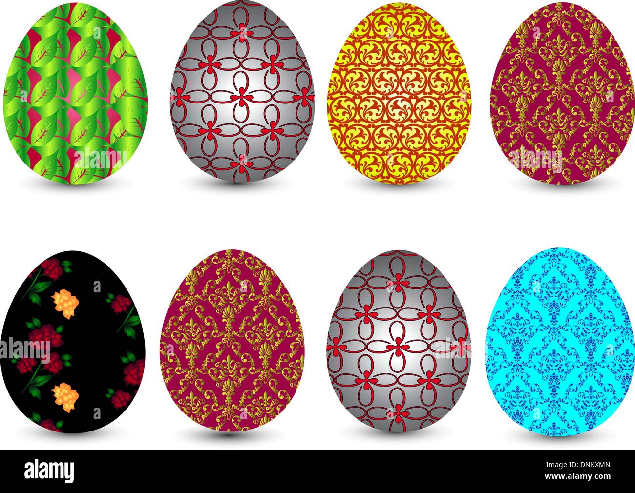 Various traditional patterns Stock Vector Images - Alamy