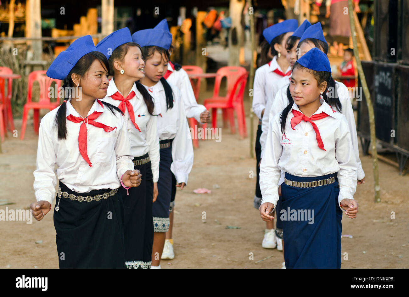 Akha girls hi-res stock photography and images - Alamy